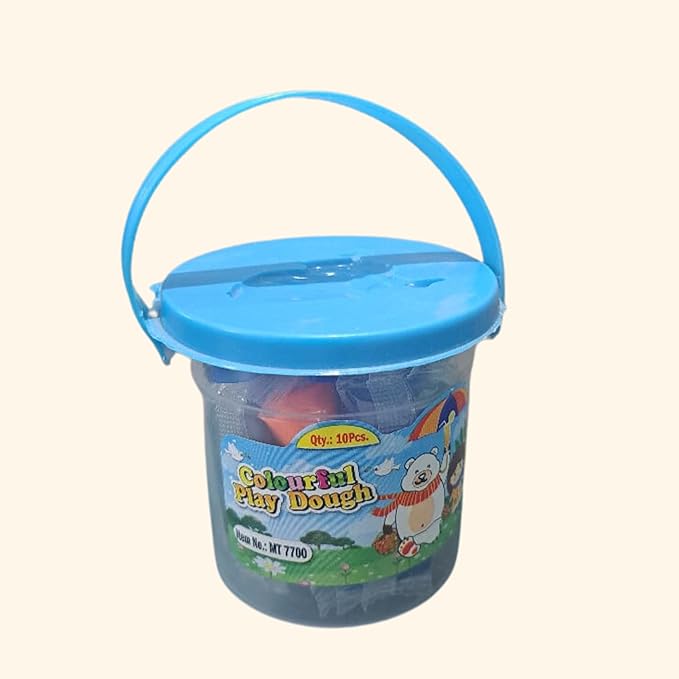 Krishna's Bucket Clay for Kids with Color Full Multi Color Clay molding ...
