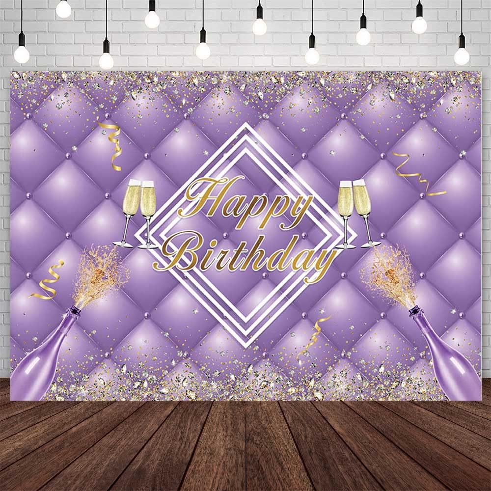Amazon.com : Sendy 7x5ft Birthday Queen Backdrop for Woman Girl Leopard ...