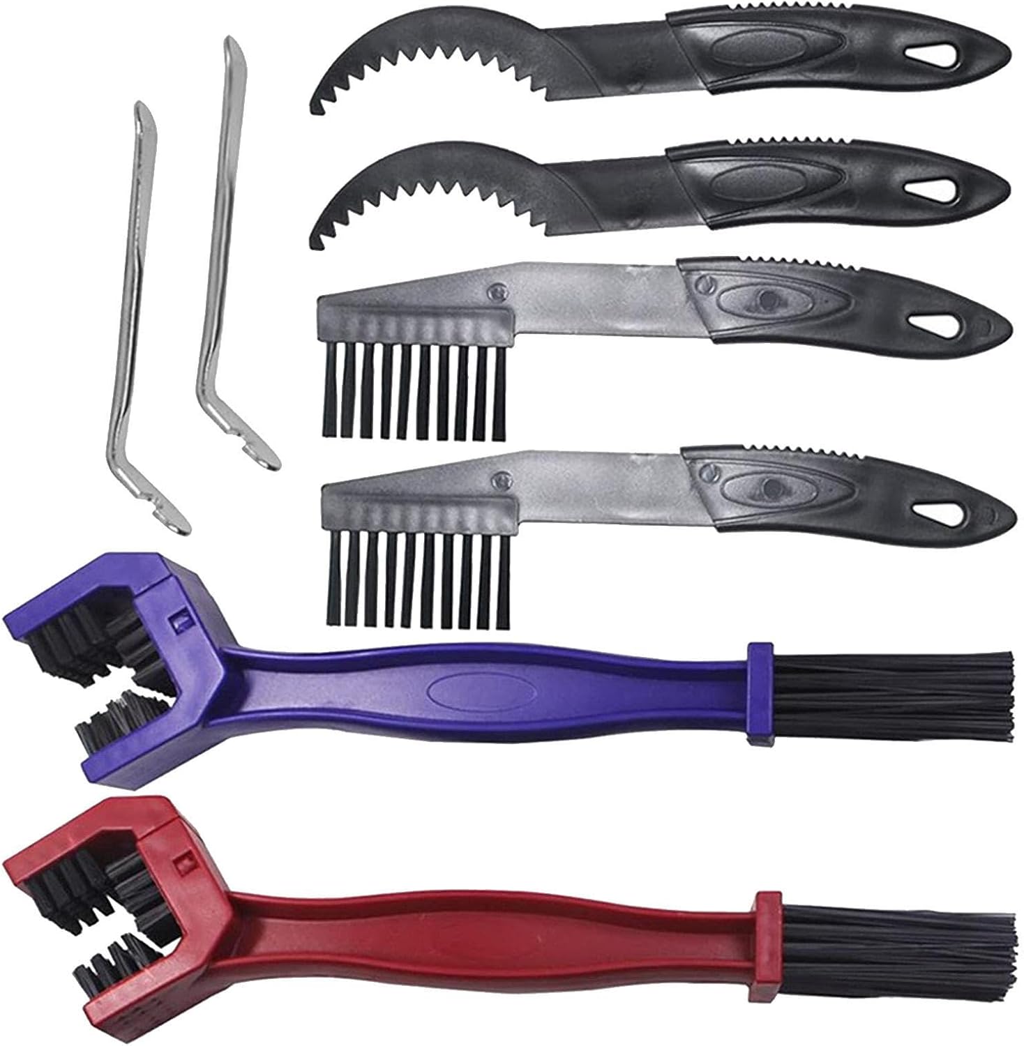 Amazon.com: Shakven Chain Cleaning Kit, Cleaning Brush, Motorcycle ...