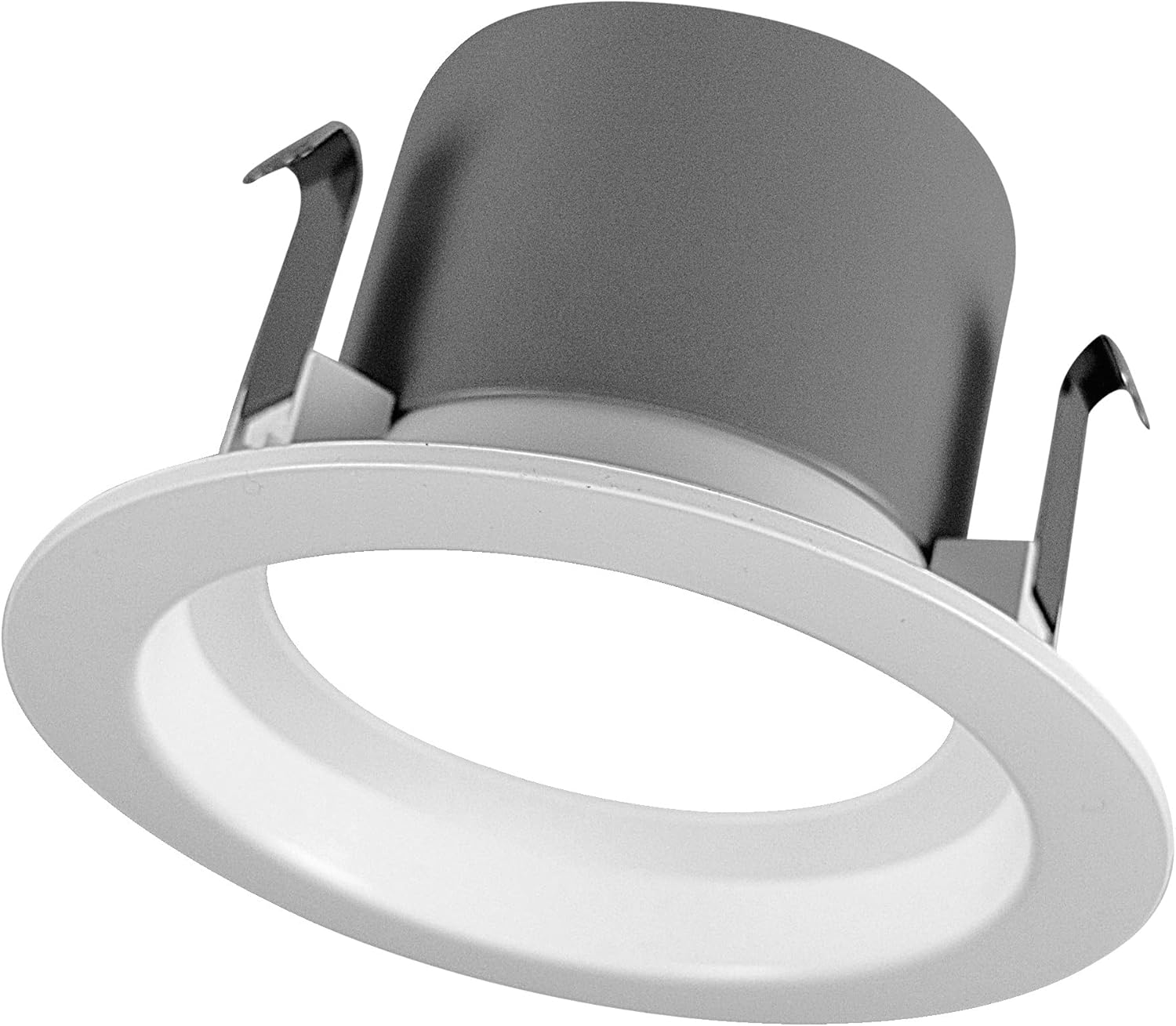 NICOR Lighting 4 inch LED Recessed Downlight Retrofit Light Fixture in ...