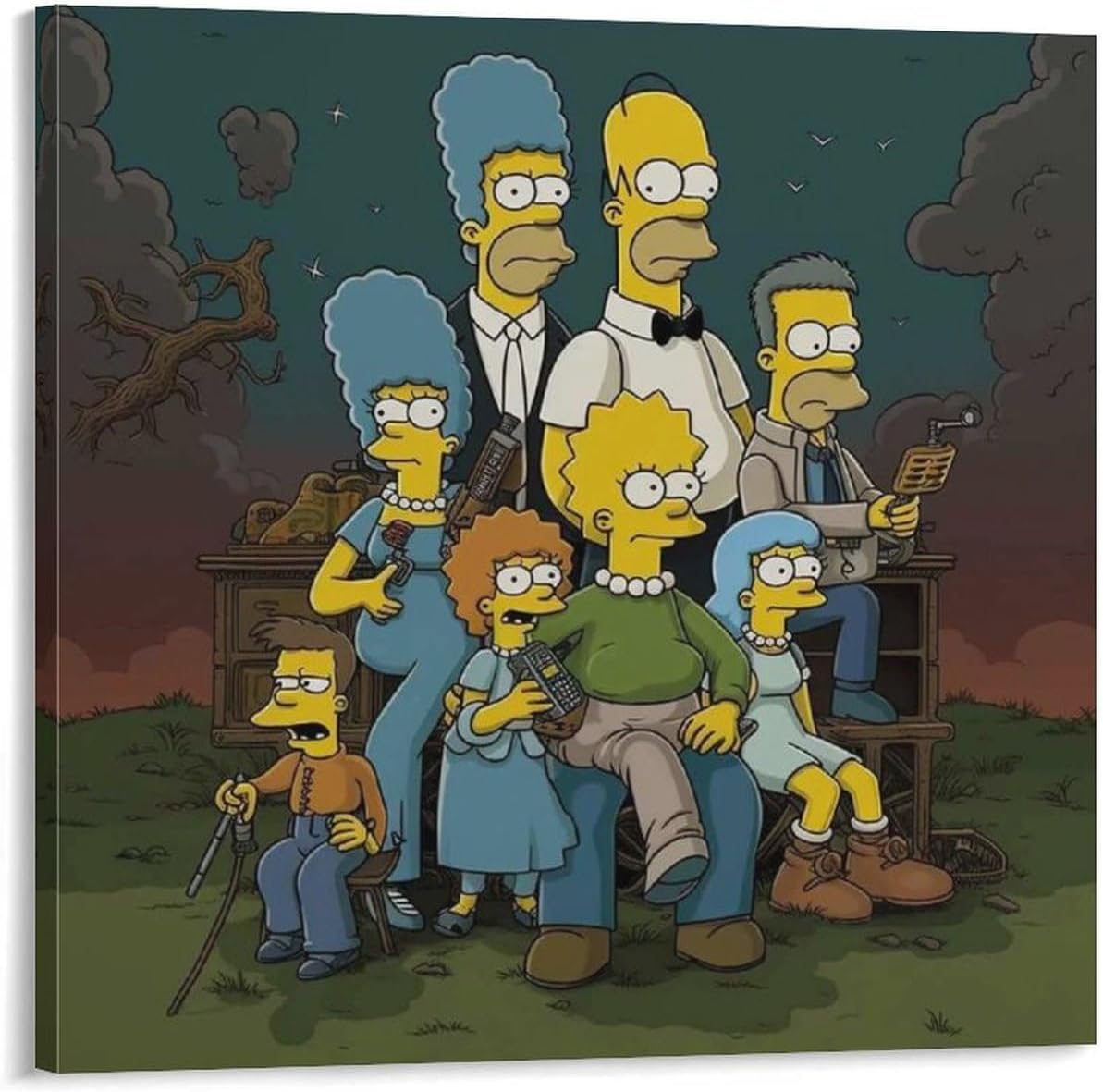 Amazon.com: Animated Poster # Bart Simpson # Animation # Illustration ...