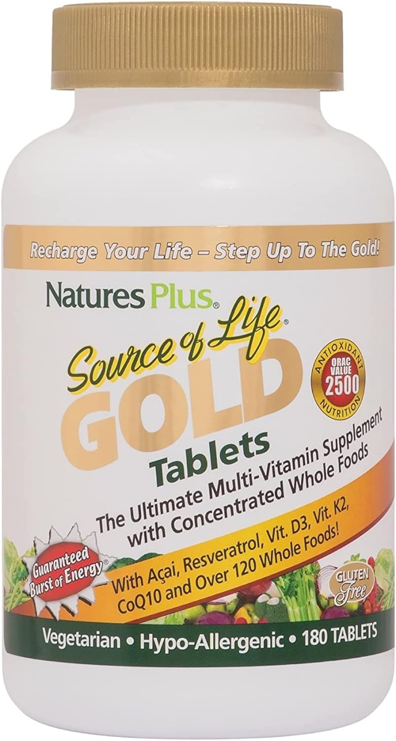 NaturesPlus Source of Life Gold Multivitamin - 180 Maroc | Ubuy