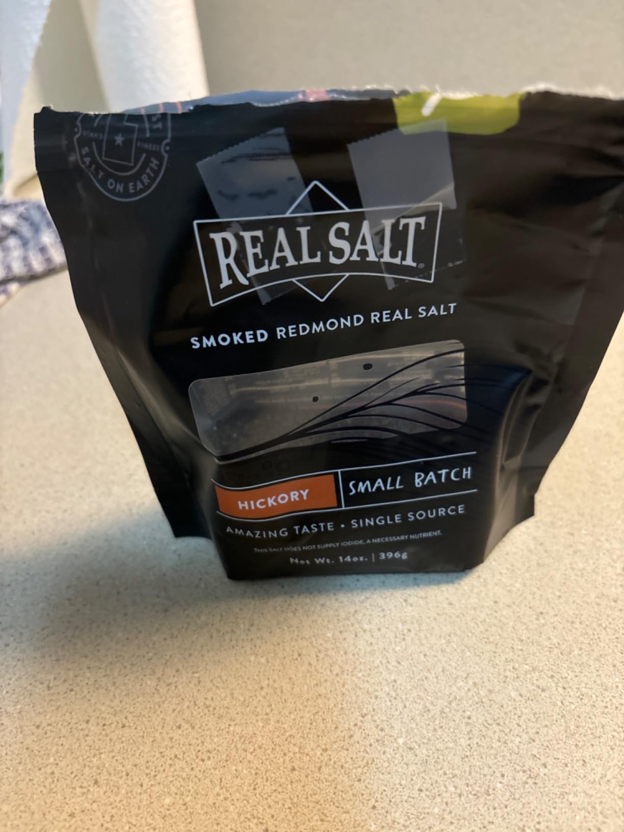 Amazon.com : REDMOND Real Salt Hickory Smoked Salt, 14 oz pouch ...