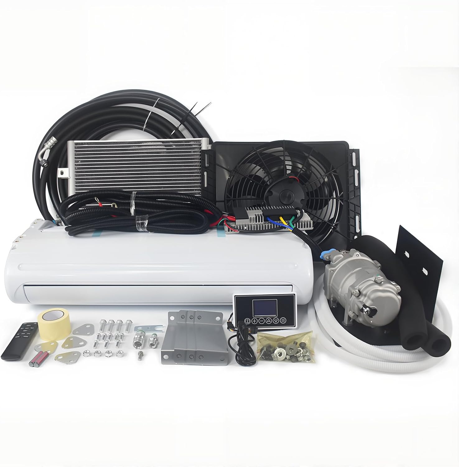 Amazon.com: Universal 48V DC air conditioner, concealed RV air ...