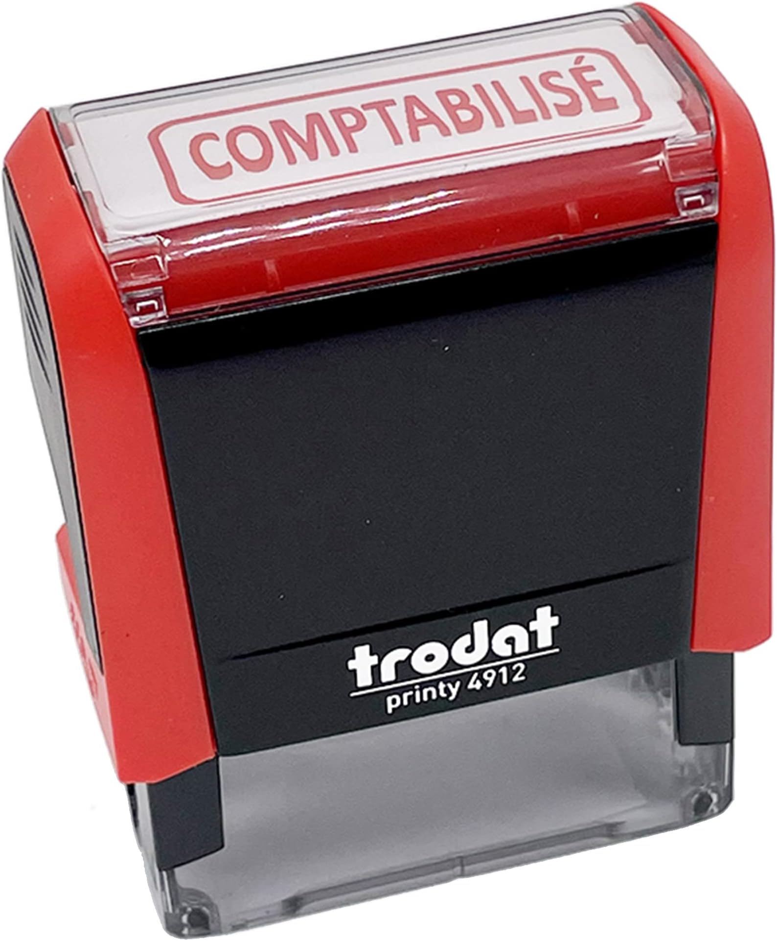 Tampon PAYÉ encreur Professionnel de grande QUALITE, texte PAYE ...