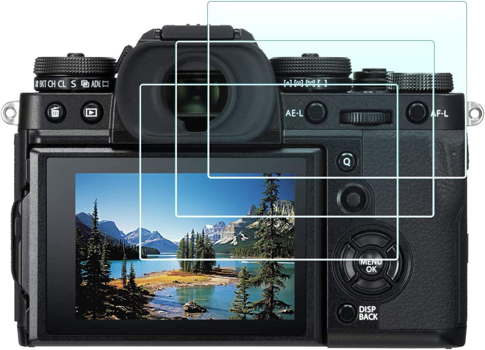 Amazon.com: Expert Shield Crystal Clear Screen Protector for Fuji X-T3 ...