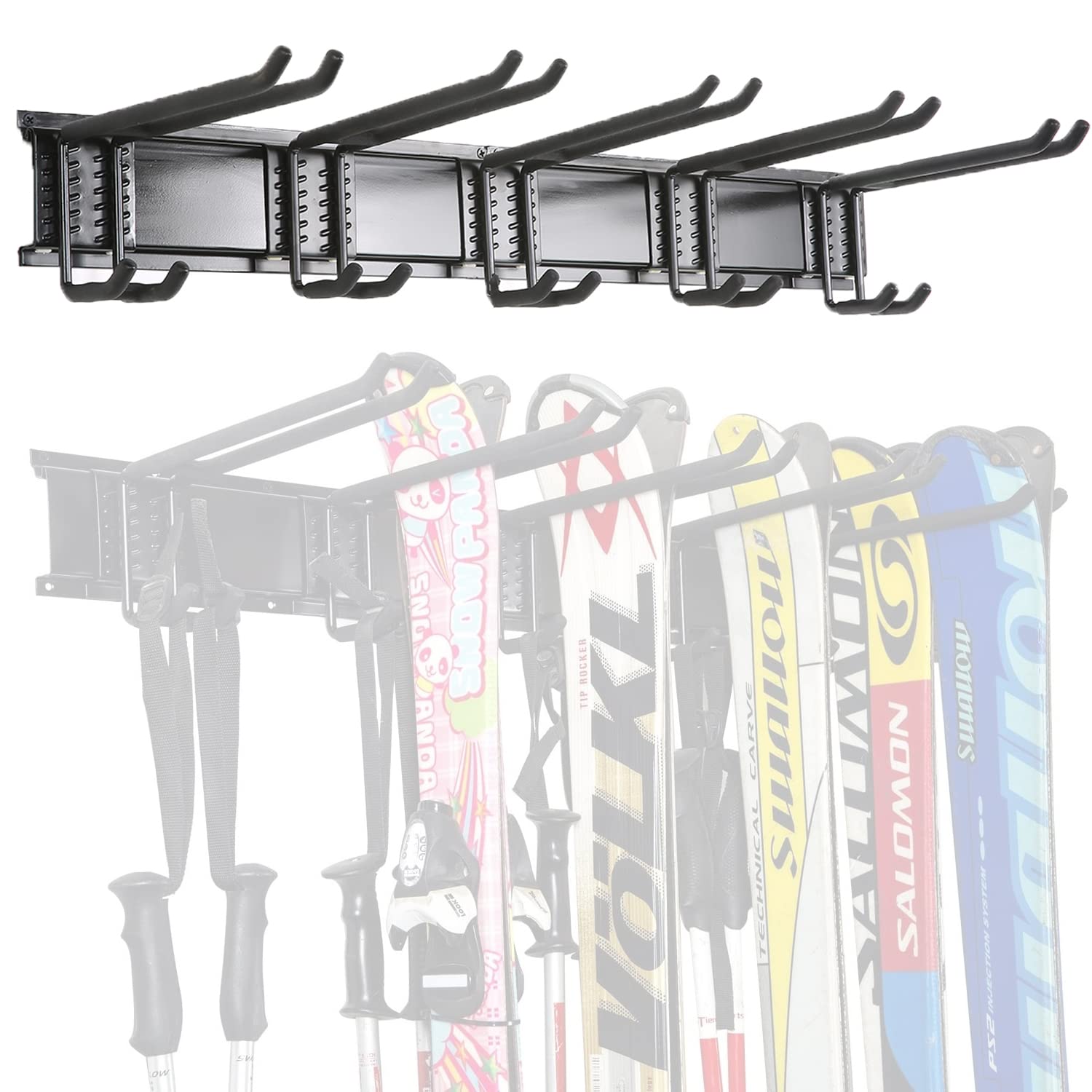 Ultrawall Ski Storage Rack, Skis and Snowboard Wall Storage Rack ...