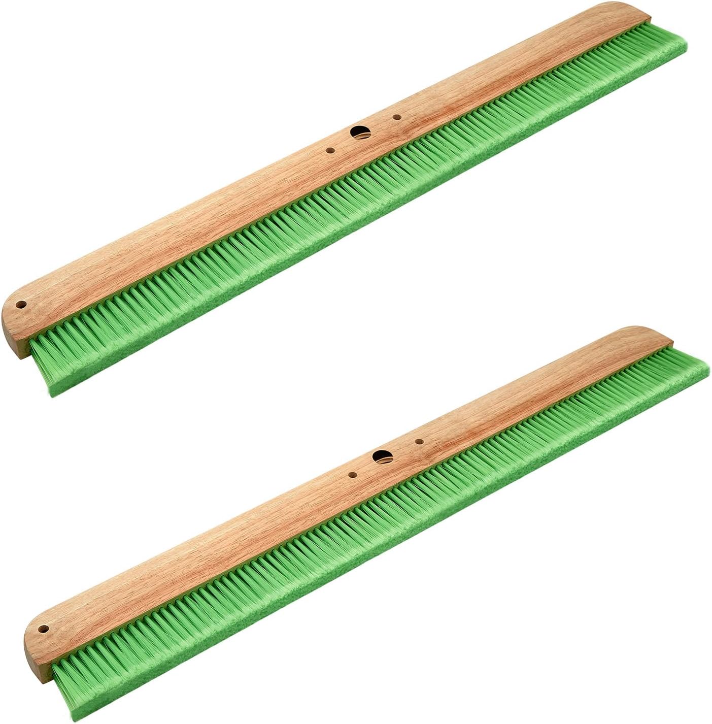 Amazon.com: Yiyiring 2 Pcs 36'' Green Soft Broom without Handle Soft ...