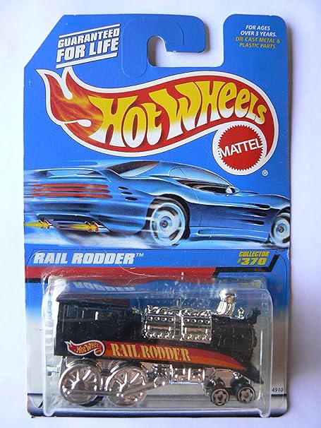 Amazon.com: Hot Wheels Rail Rodder Collector # 370 : Toys & Games