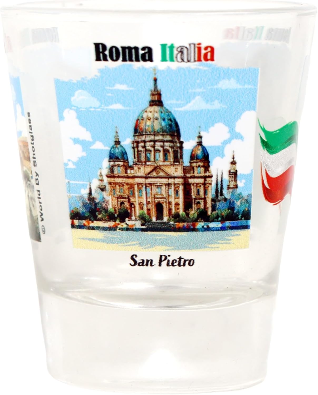 Amazon.com | Rome Italy Landmarks and Icons Collage Shot Glass: Shot ...