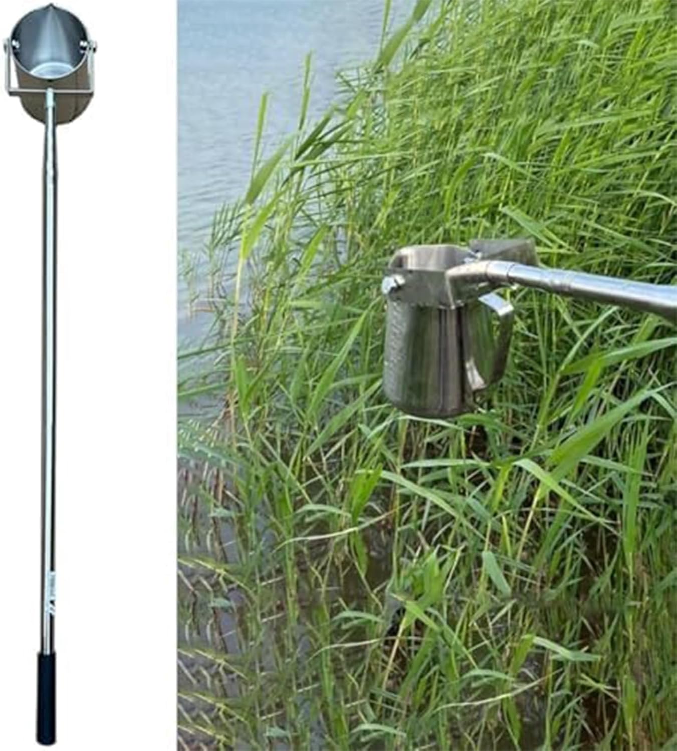 Water Sampler Dipper with Graduated Spout, Telescopic Pole With ...