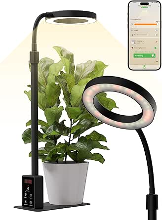 Amazon.com: GLOWRIUM Smart LED Grow Lights for Indoor Plants, Grow Lamp ...