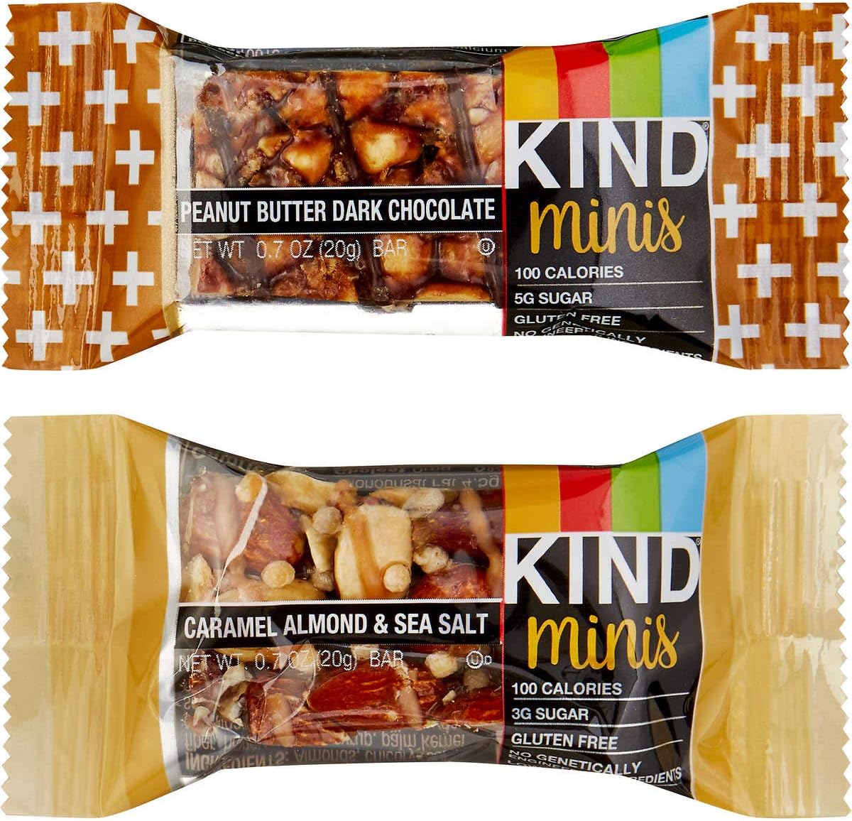 Amazon.com: Bulk Snack Bars (Kind Minis, Variety, 36-pack) : Grocery ...