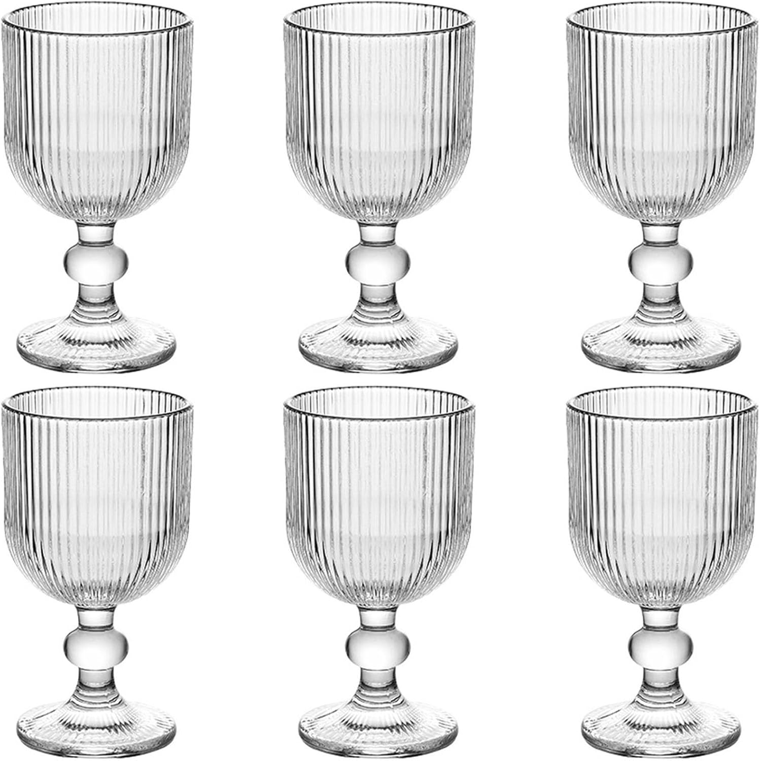 Glass Stemware Set Of 6 at Debra Millender blog