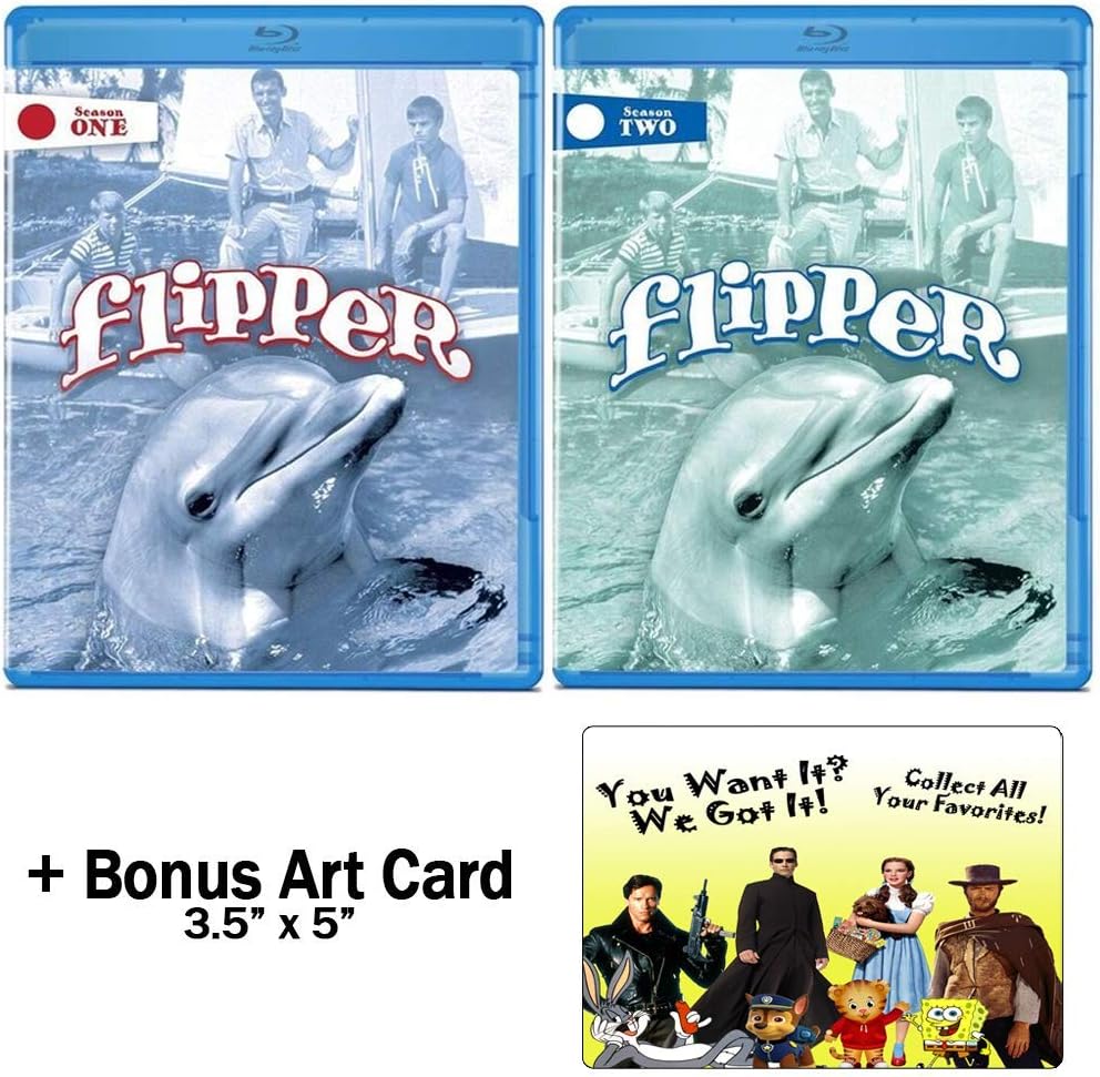 Flipper: TV Series Complete Seasons 1-2 Blu-ray Collection + Bonus Art ...