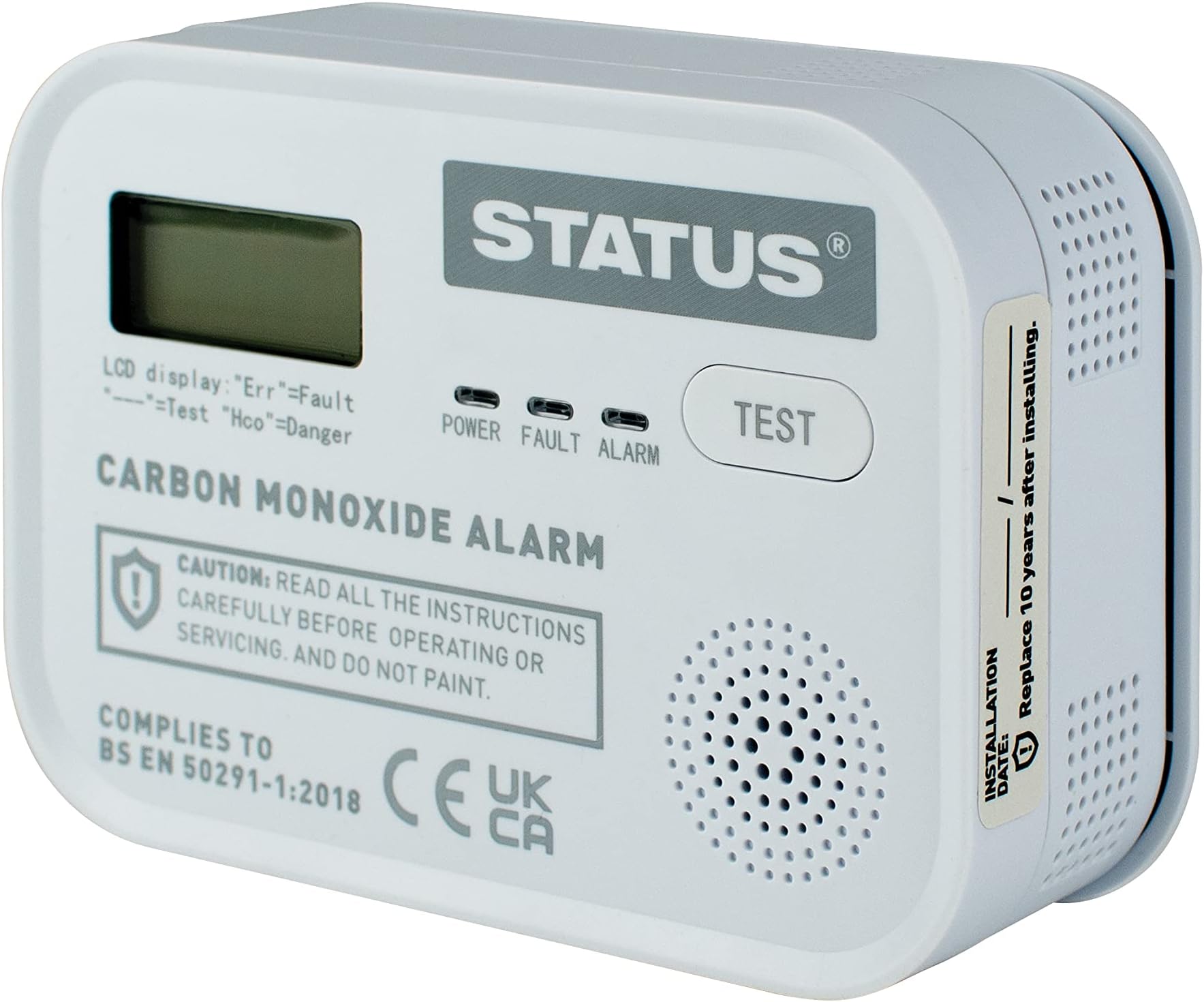 Kidde 7COC KID7COC Carbon Monoxide Alarm, White : Amazon.co.uk: DIY & Tools