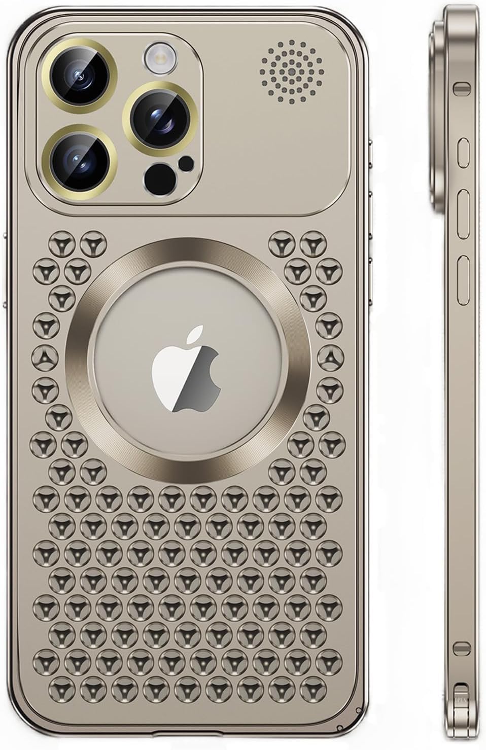 Amazon.com: OZLICE Heat Dissipation Case for iPhone 15 Pro Max,Aluminum ...