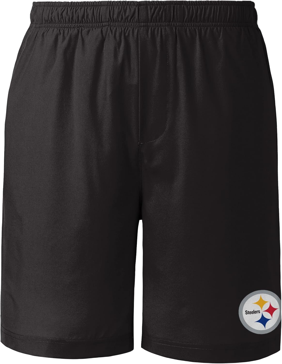 Amazon.com: FOCO Men's NFL Team Logo Woven Pittsburgh Steelers Shorts ...