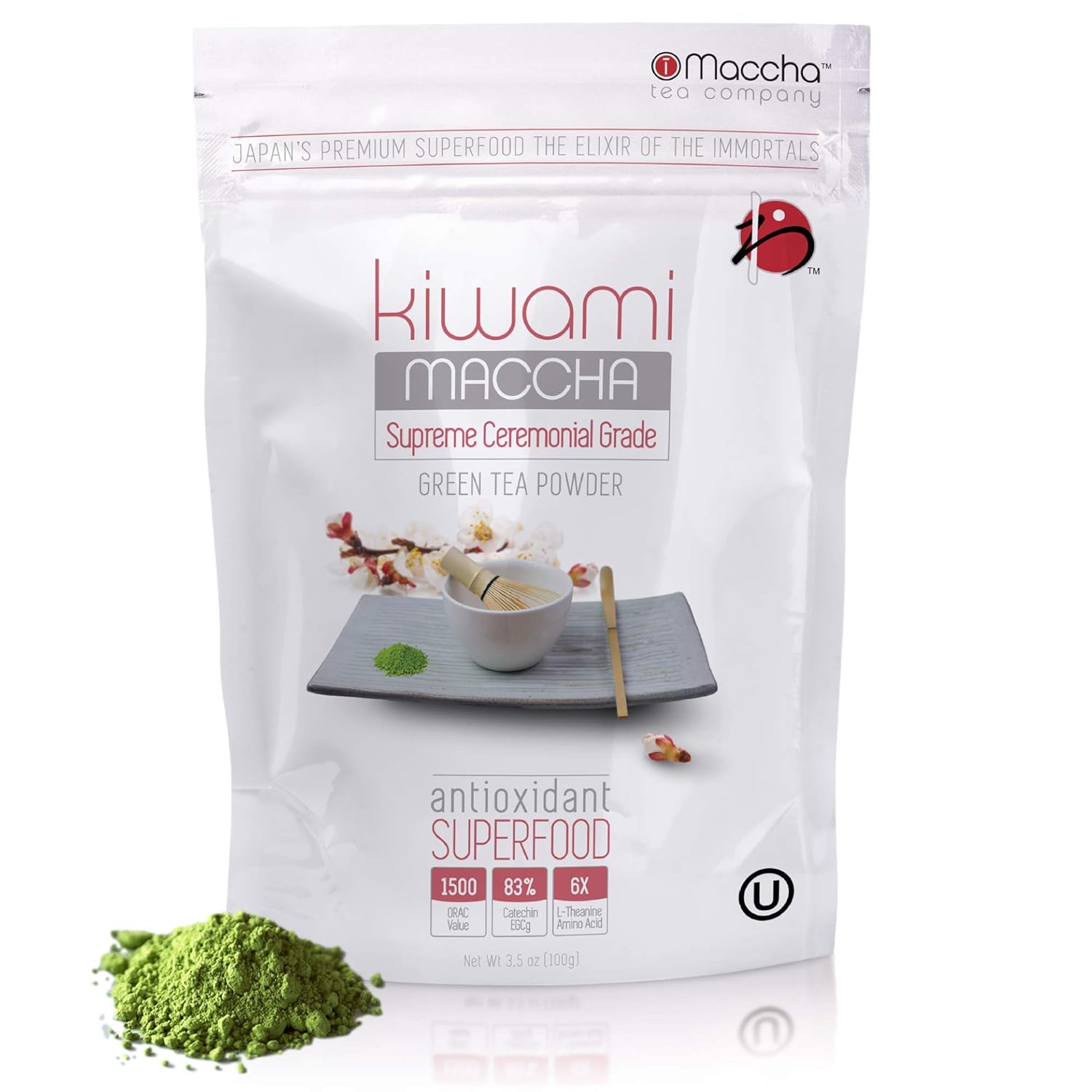 Amazon.com : [iMaccha] Ceremonial Grade Matcha Powder - First Harvest ...