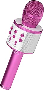Amazon.com: 5 CORE Microphone Wireless Karaoke Mic with Speaker 3 in 1 ...