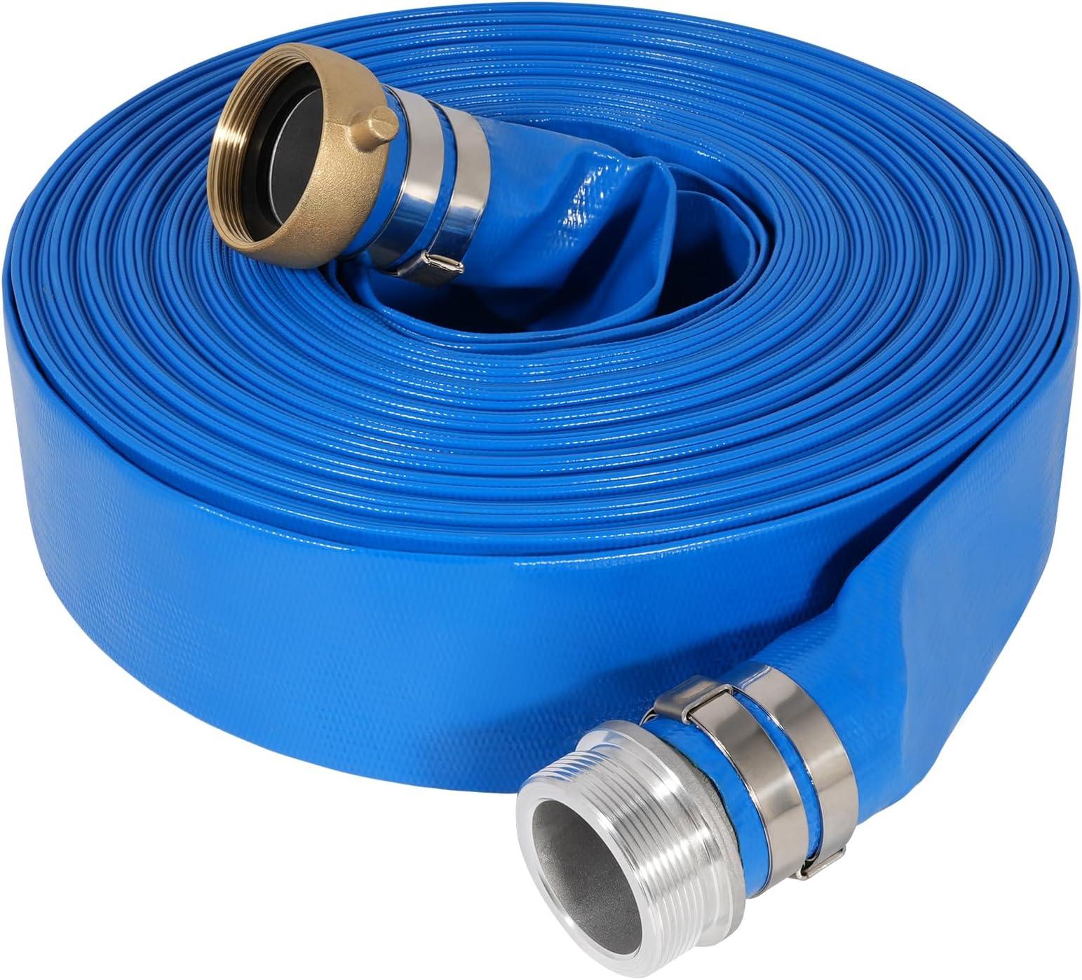 Amazon.com: 1.5" x 100 ft Backwash Hose for Swimming Pools, Heavy Duty ...