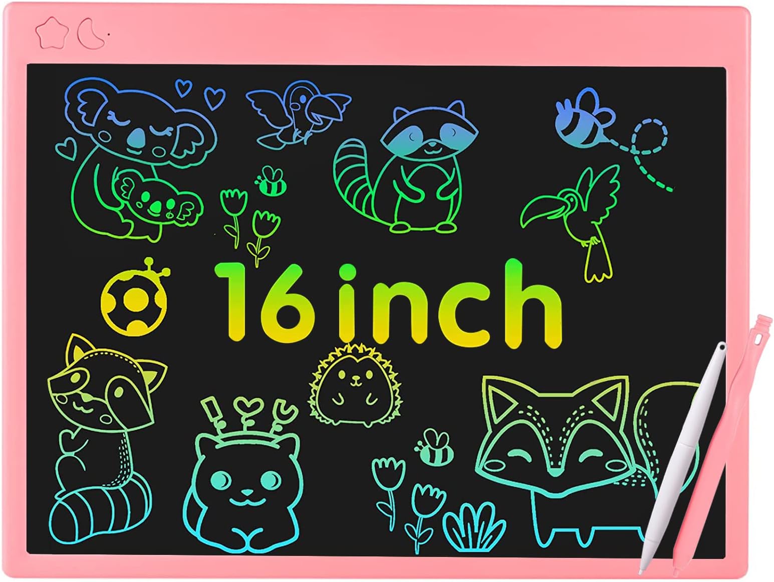 Amazon.in: Buy Dekoq Magic Slate 16-inch LCD Writing Tablet with Stylus ...