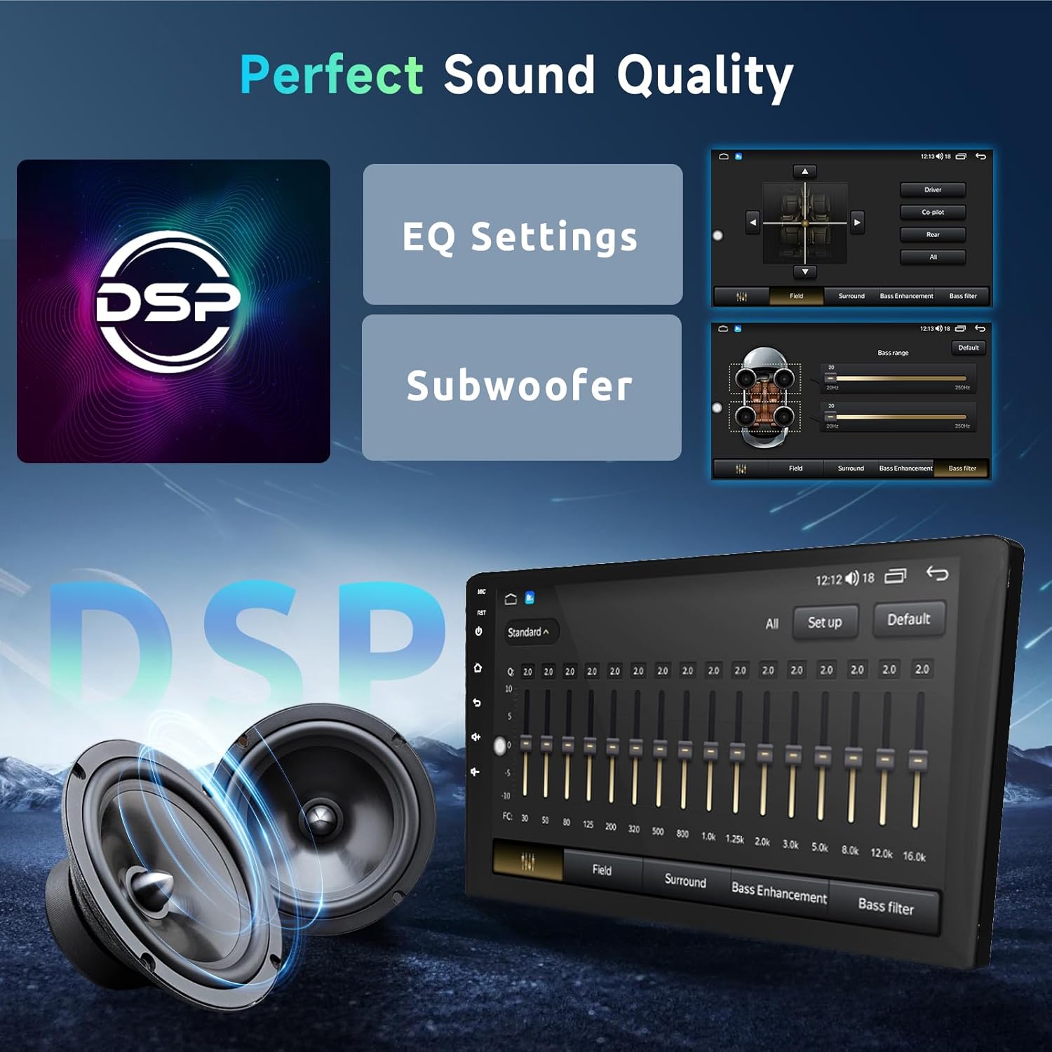 podofo 6+128G Android Car Stereo User Manual for VW Passat Jetta Tiguan ...
