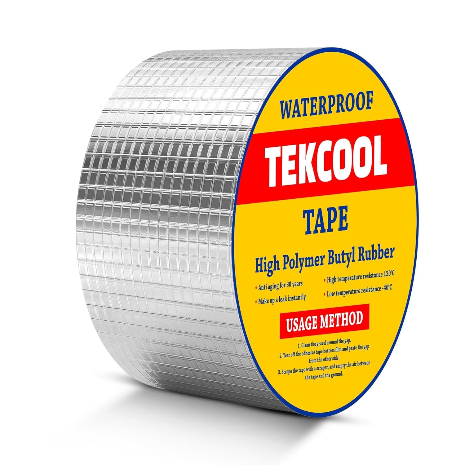 TEKCOOL Leakage Repair Waterproof Tape for Pipe Leakage Roof Water ...