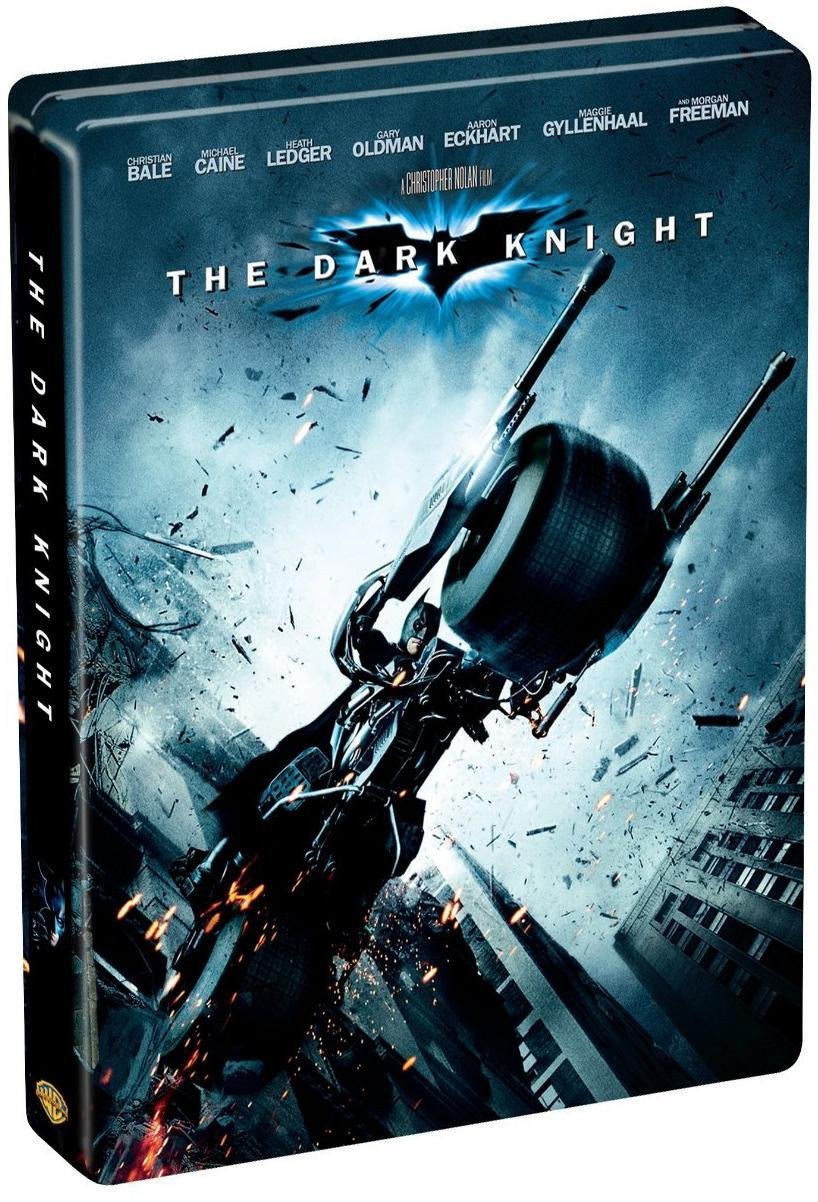 Amazon.com: The Dark Knight: Limited Edition Steel Book [DVD ...