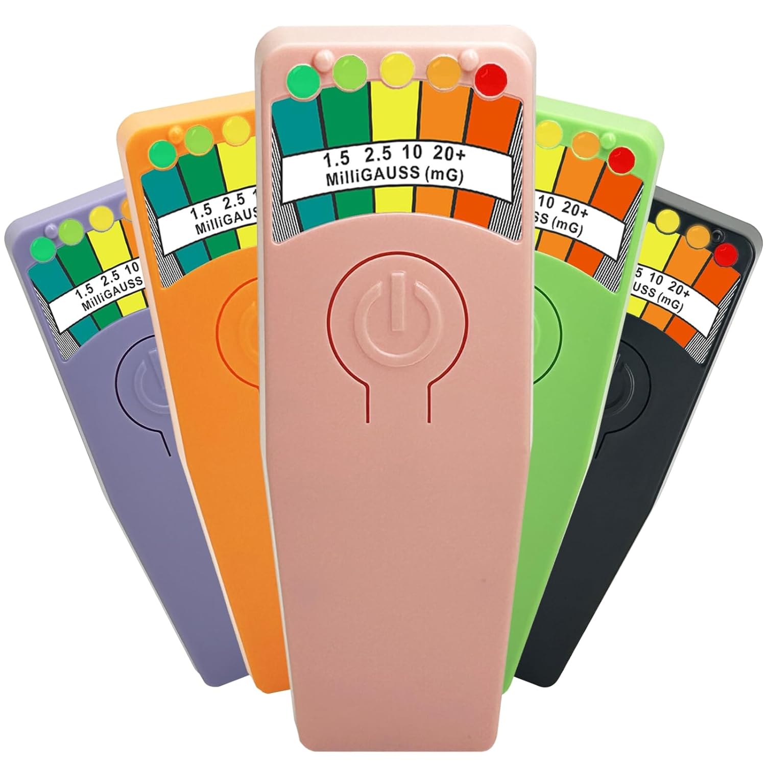 New Upgraded Pink Ghost Hunting Equipment EMF Meter Magnetic Field ...