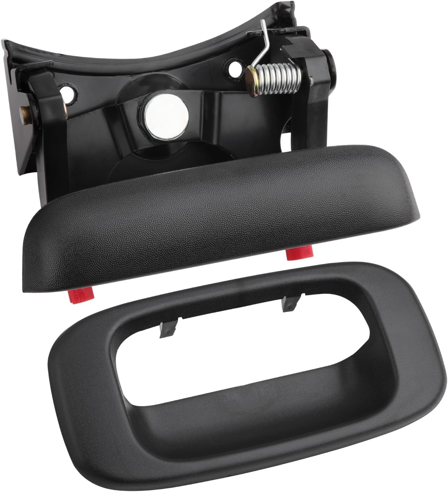 Amazon.com: Tailgate Handle Latch and Bezel Trim with Rod Clips | for ...