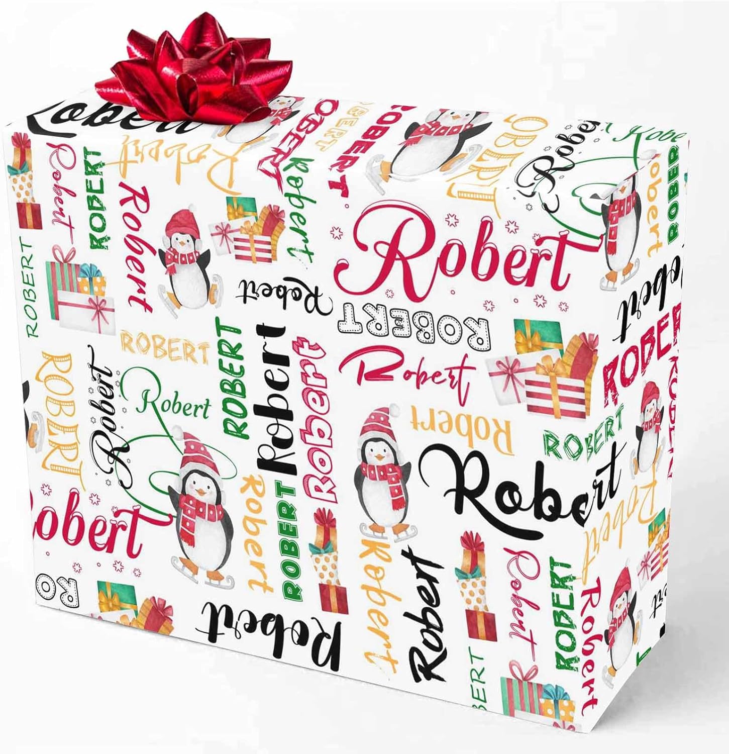 Amazon.com: Custom Wrapping Paper Personalized Wrapping Paper with Name ...