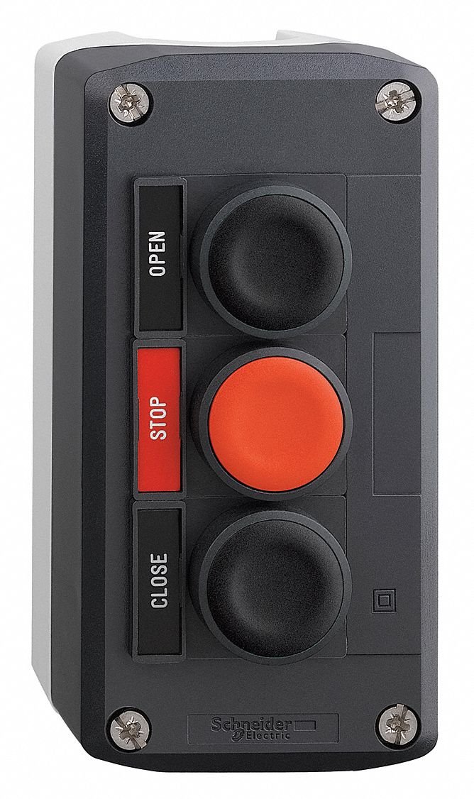 Schneider Electric Push Button Control Station, 2NO/1NC Contact Form ...