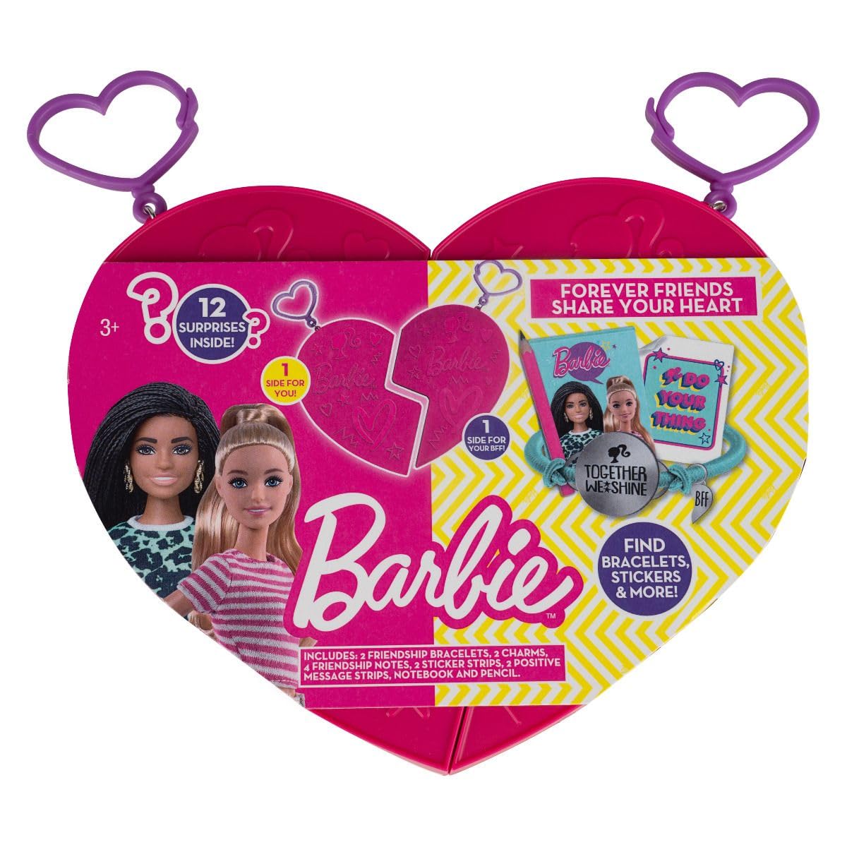 Barbie Forever Friends Locket Set includes 12 surprises : Amazon.in ...