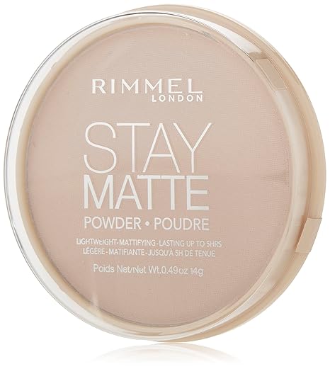 Amazon.com : Rimmel Stay Matte Pressed Powder, Natural, 0.49 Ounce ...