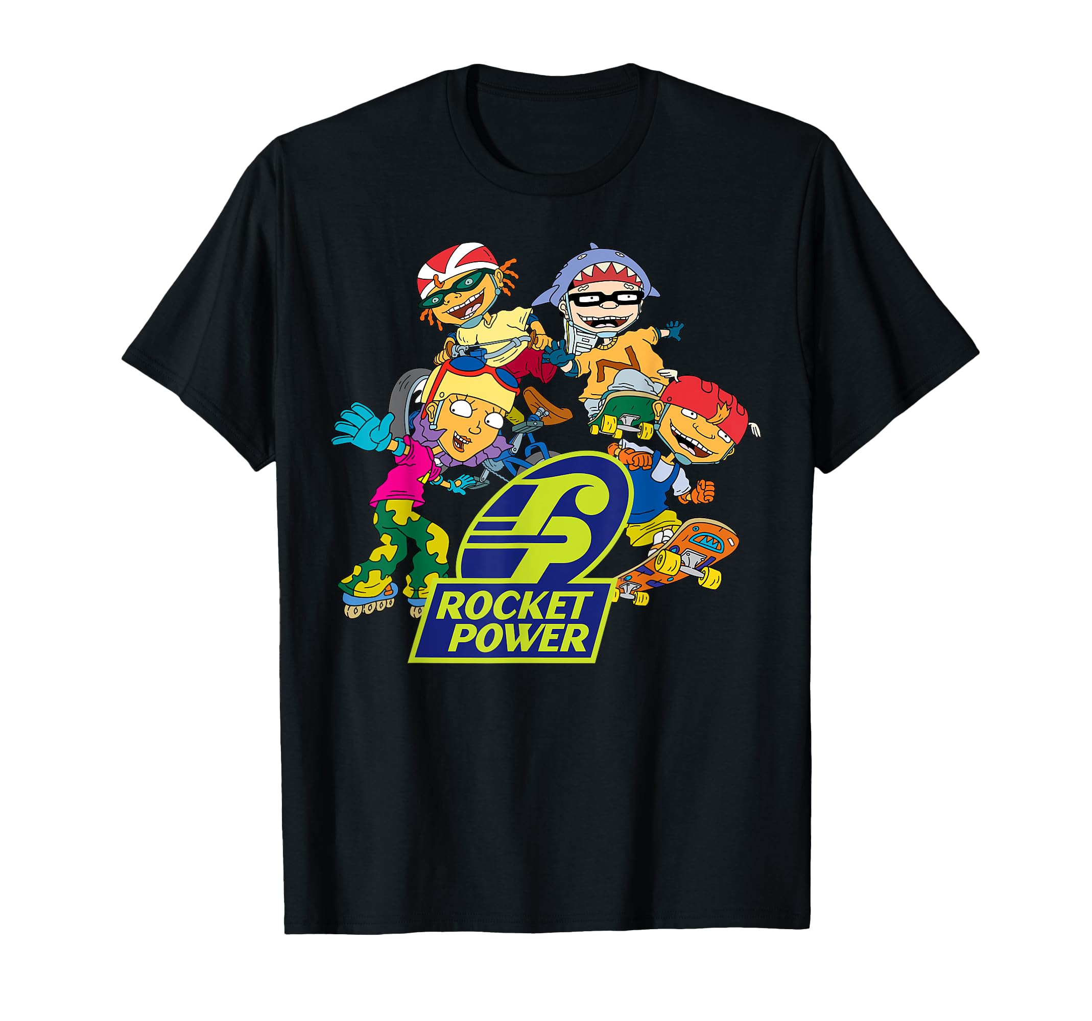 Amazon.com: Rocket Power Nick 90s Throwback All Characters T- Shirts T ...