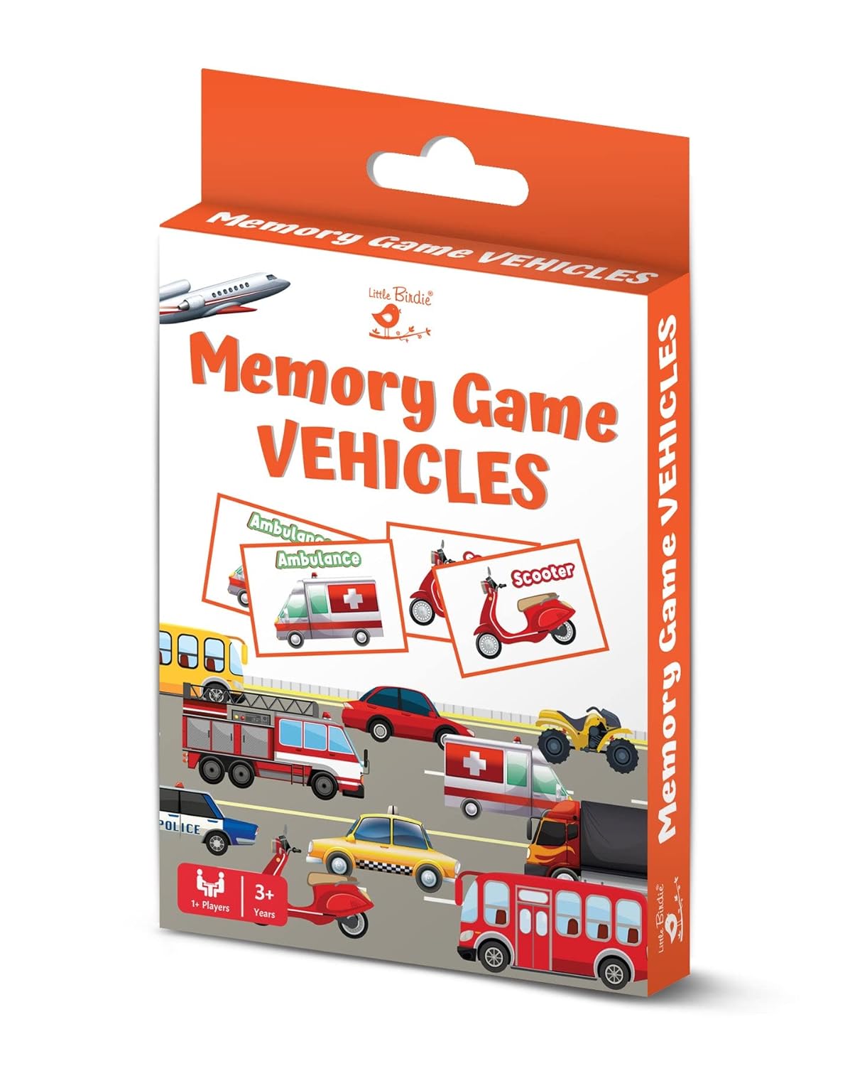 Buy Little Birdie Memory Game Vehicles Kit 1Box Online at Low Prices in ...
