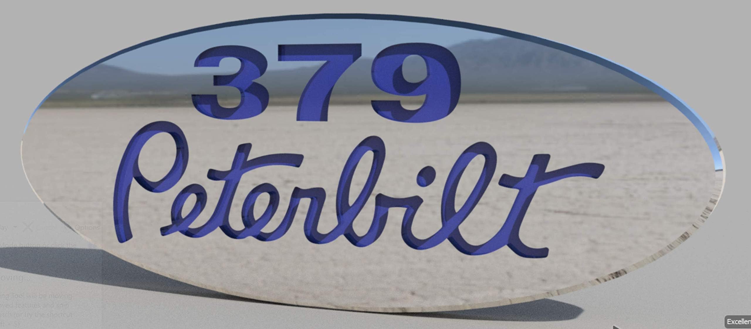 Amazon.com: Custom Peterbilt Logo Name Emblem Plate Custom CNC Aluminum ...