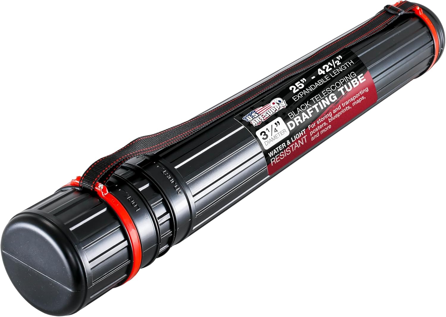 Amazon.com: U.S. Art Supply Poster Tube - Telescoping Adjustable 25" to ...