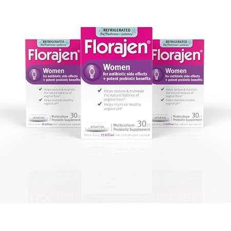 Amazon.com: Florajen3 Digestion High Potency Refrigerated Probiotics ...