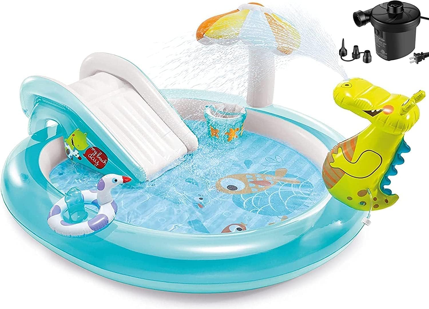 Amazon.com: Intex Gator Inflatable Play Center with Pump
