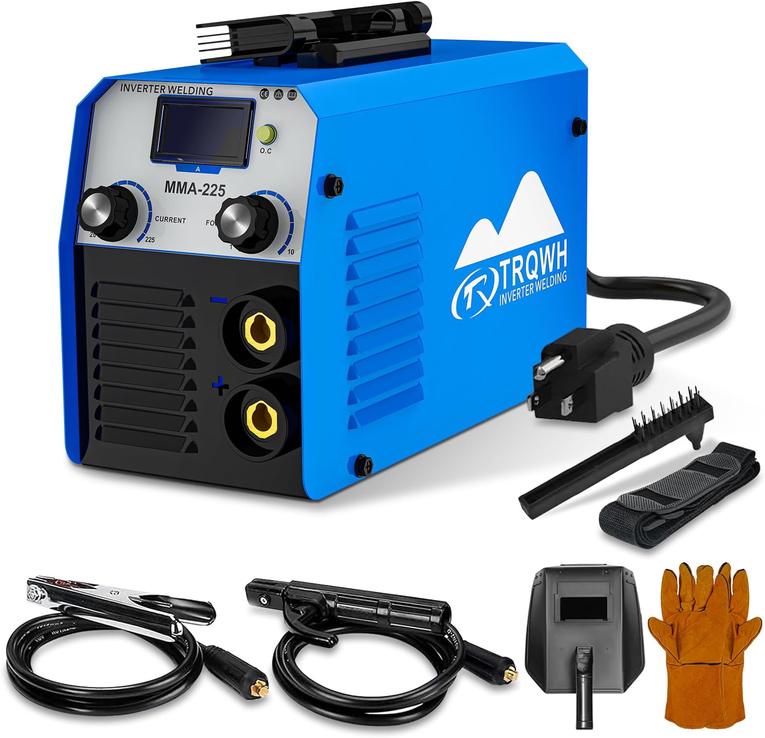 GERORD Mini Welder Machine 110V, 130A ARC Portable MMA Welding Machine ...