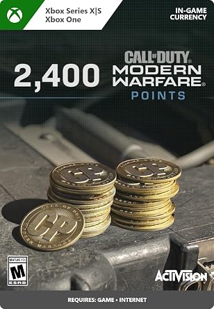 Amazon.com: Call of Duty: Modern Warfare Points - 2,400 1P - Xbox ...