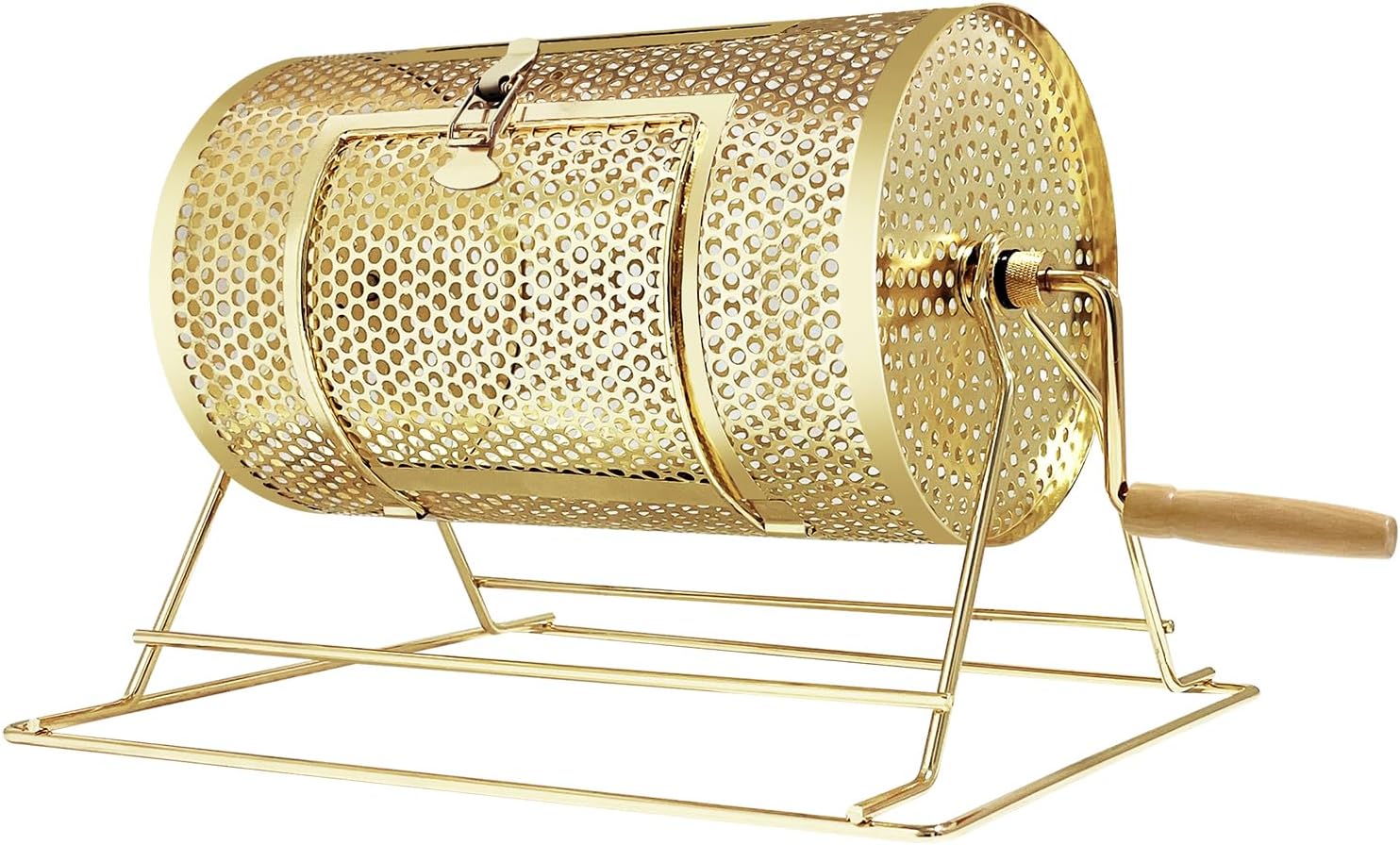 Amazon.com: YUZPKRSI Raffle Drum, Professional Brass Plated Raffle ...