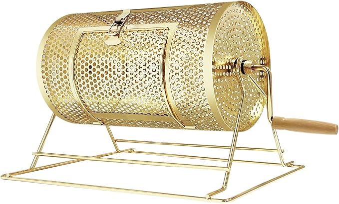 Amazon.com: YUZPKRSI Raffle Drum, Professional Brass Plated Raffle ...