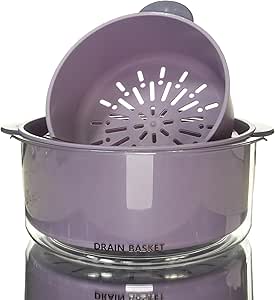 Amazon.com: Relief Kitchen Strainer and Drain Basket Set with Silver Ag ...