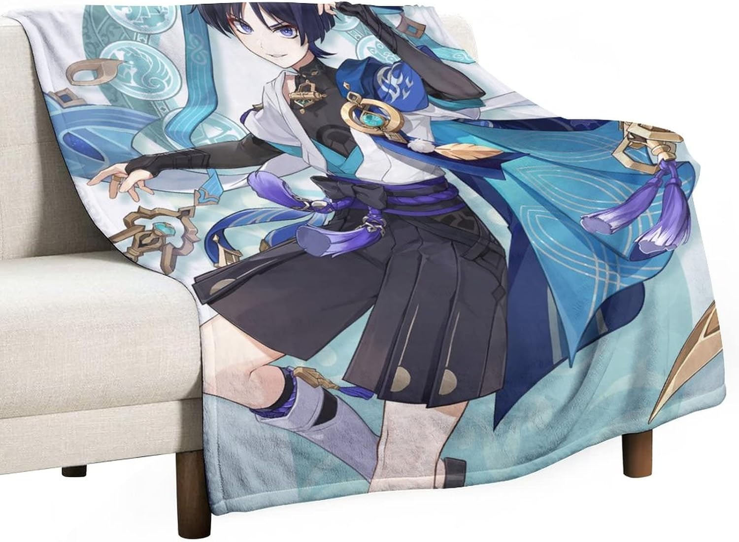 Amazon.com: Dalicoter Game Genshin Impact Inazuma Wanderer Anime ...