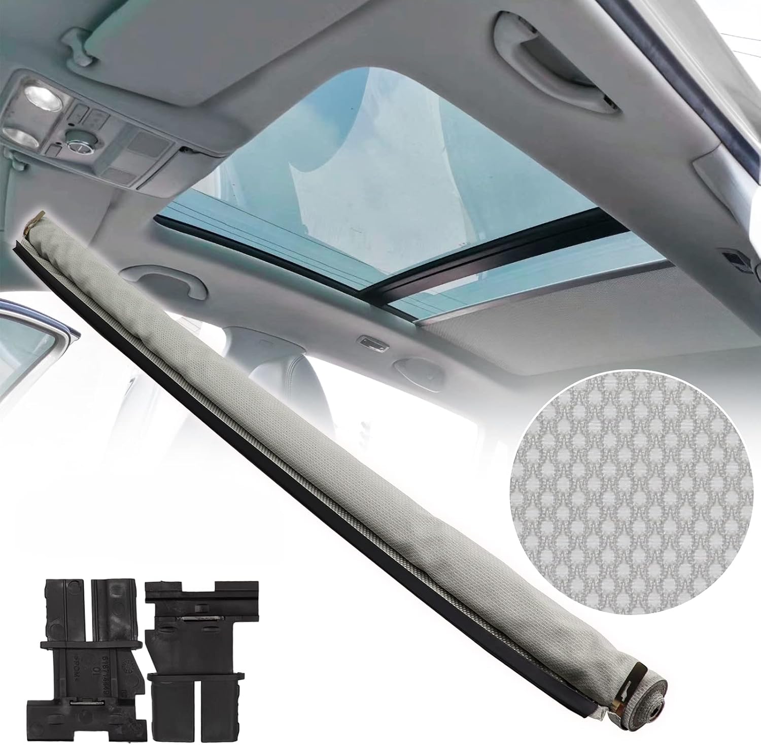 Amazon.com: AUTOXBERT Curtain Skylight Shutter Sunroof Sunshade for VW ...