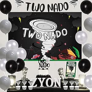 Birthday Party Decorations,Tornado Birthday Party Decorations, Twonado ...