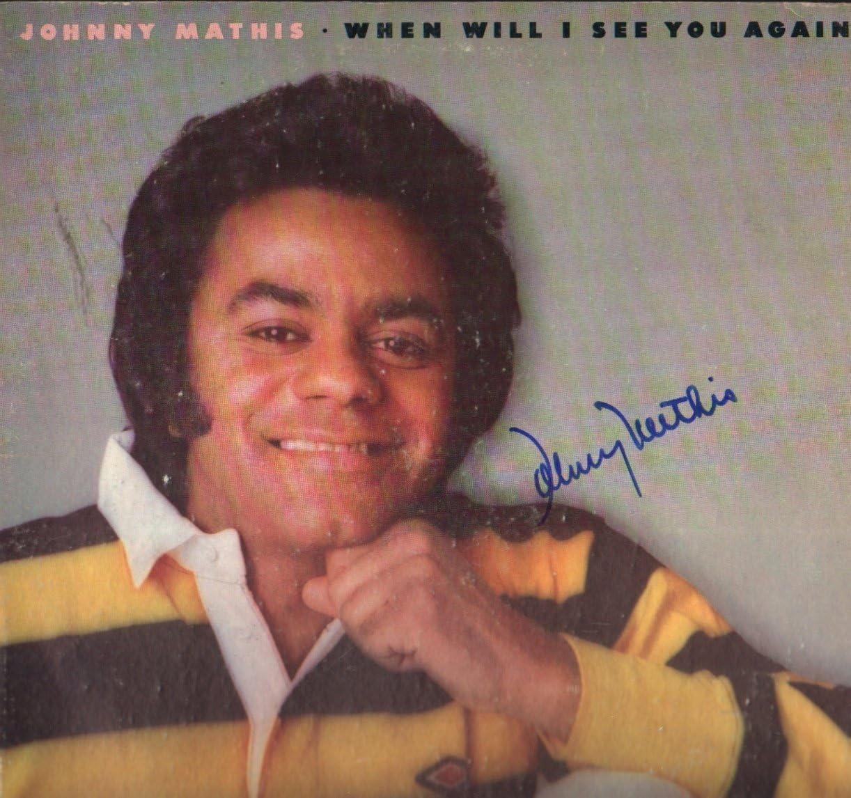 Johnny Mathis signed LP album at Amazon's Entertainment Collectibles Store